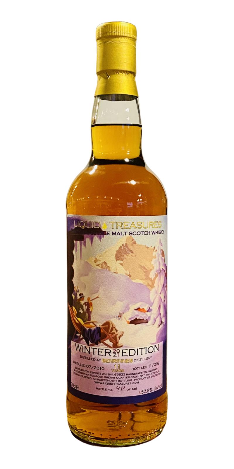 BENRINNES - Winter 2021 Edition - 1st Fill Oloroso QTR | Acla da Fans SA